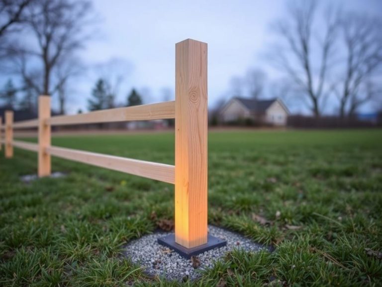 How to Set Fence Posts in Concrete: Step-by-Step Guide for Beginners