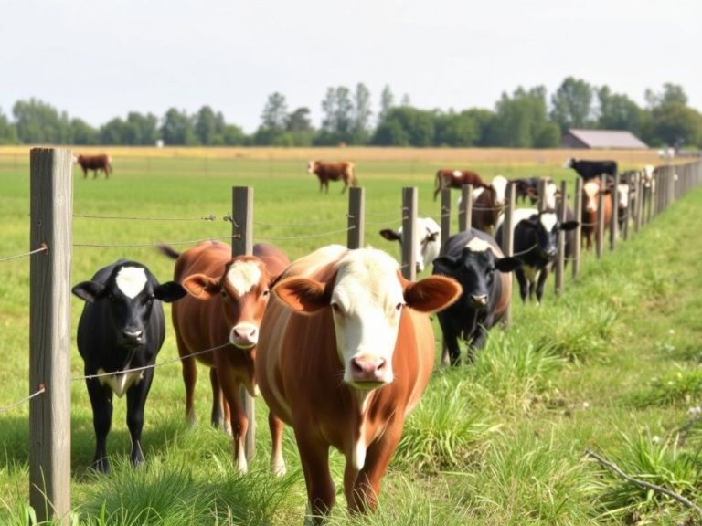 Effective Farm Fences for Safe and Efficient Livestock Control